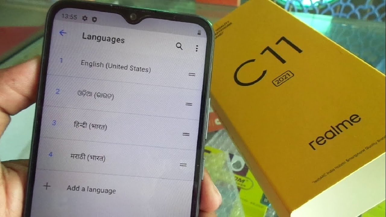 Realme C11 (2021) language change solution / default language to ...