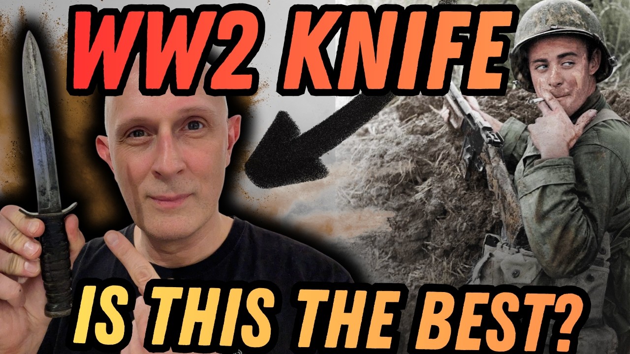 The best all-round FIGHTING KNIFE of WW2? The US M3 - YouTube