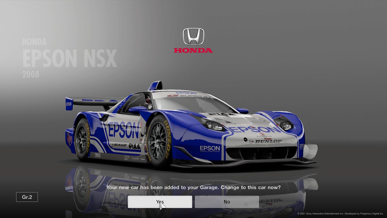 Gran Turismo™SPORT | Honda Epson NSX | Test Race - YouTube