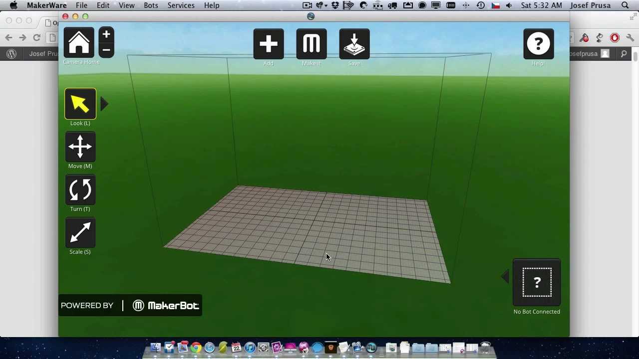 How to use new Makerware with Makerbot Thing-o-matic and Cupcake - YouTube
