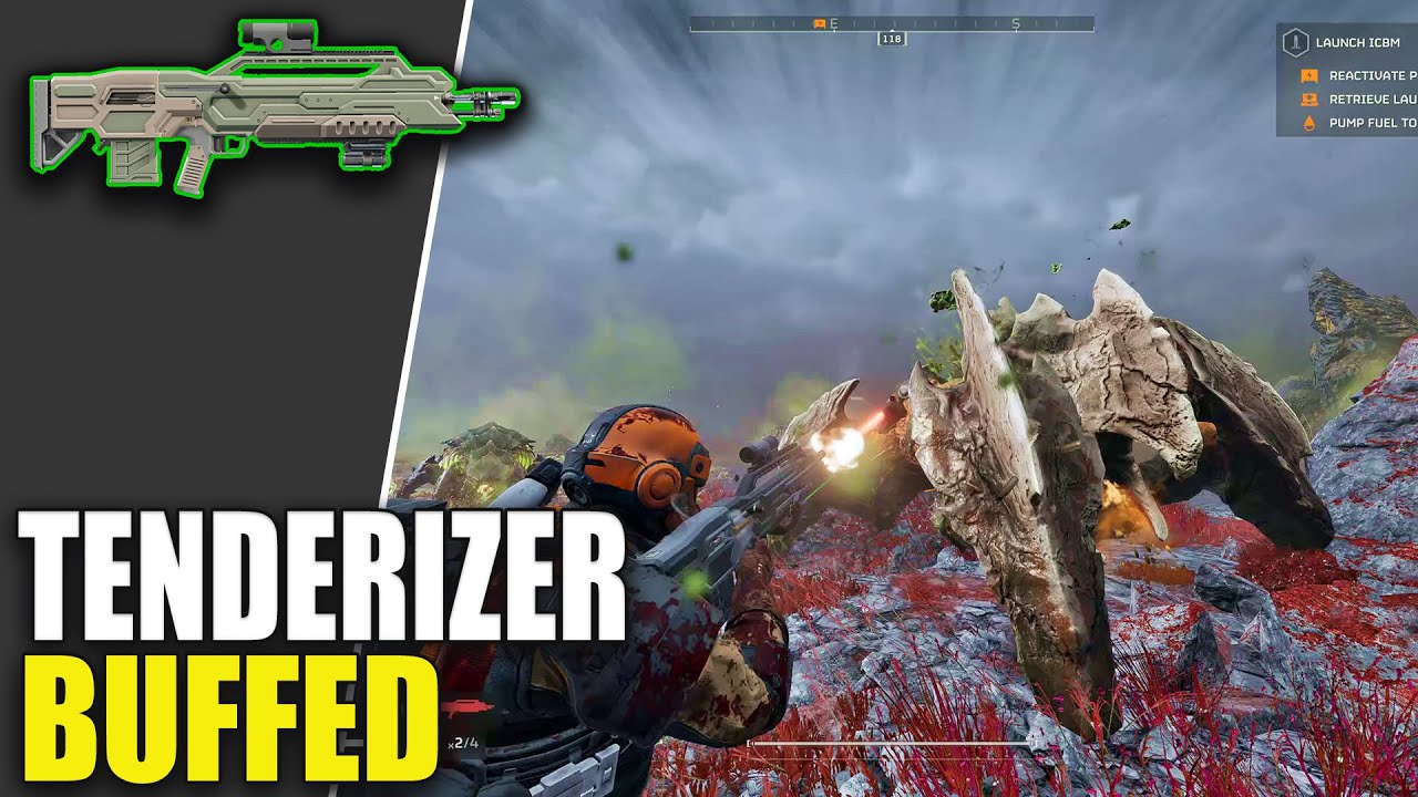 The TENDERIZER got BUFFED | Helldivers 2 - YouTube