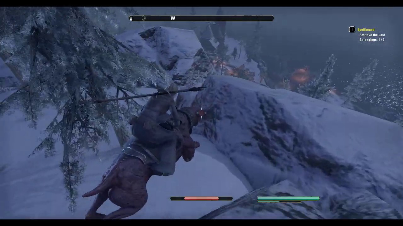 Elder Scrolls Online Greymoor Get to Fennorian at Coastal Camp - YouTube