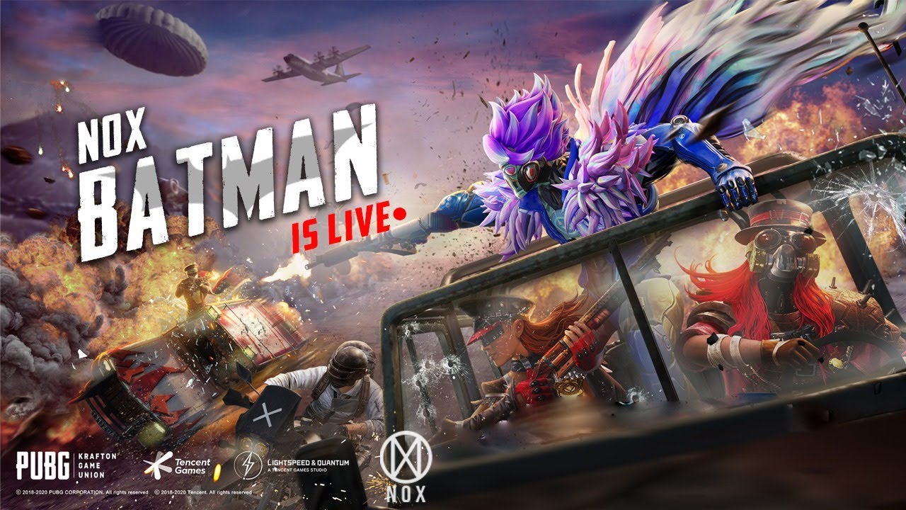 BATMAN IS LIVE | NOX ESPORTS | PUBG MOBILE | STREAM -6 - YouTube