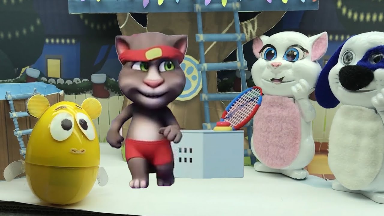 My Talking Tom 2 shorts. Tom’s Yoga Fail. DIY - YouTube