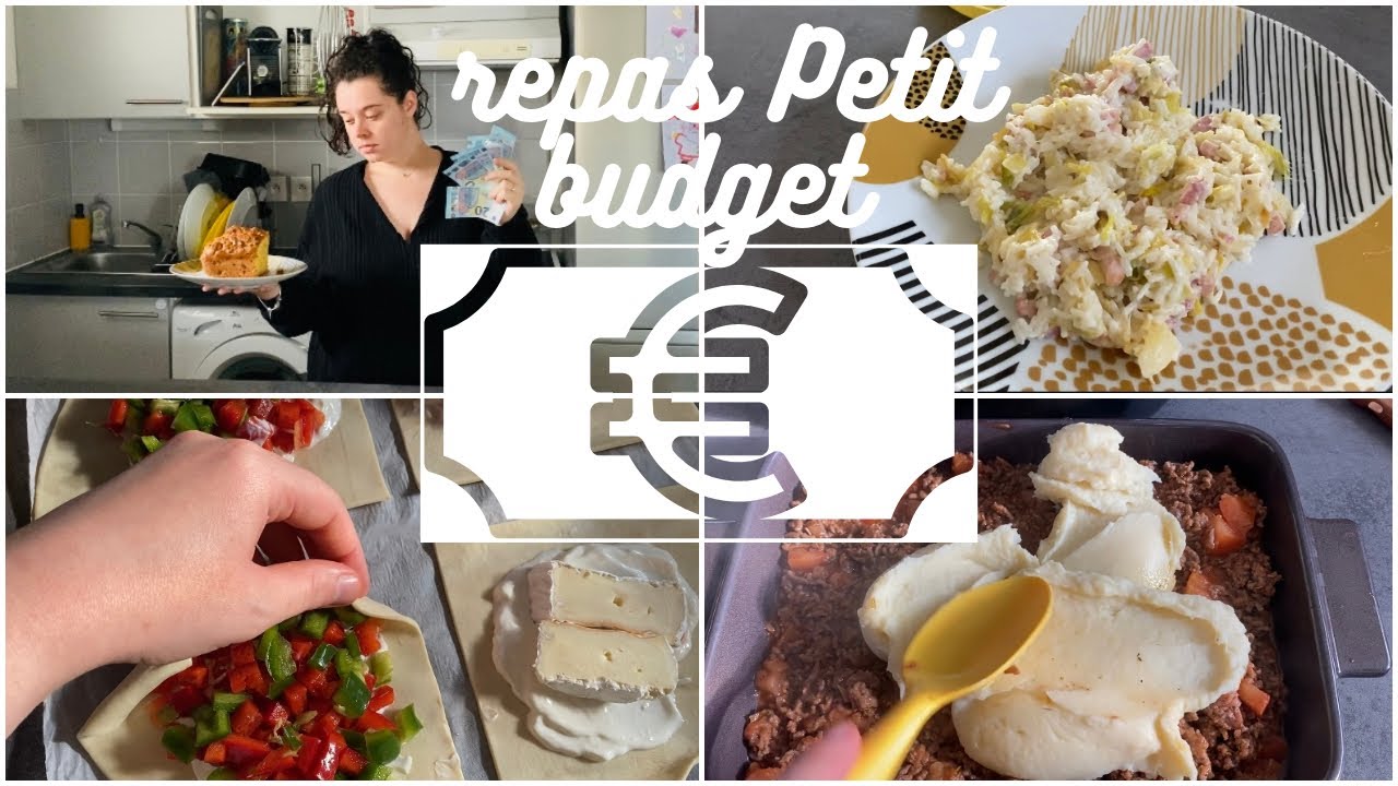 RECETTE ÉCONOMIQUE : 3 JOURS DE REPAS PETIT BUDGET + MERCI À VOUS TOUS ...