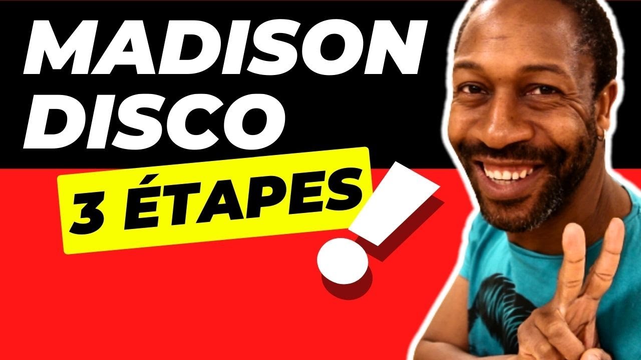 Comment danser le MADISON DISCO en 3 étapes simples - YouTube