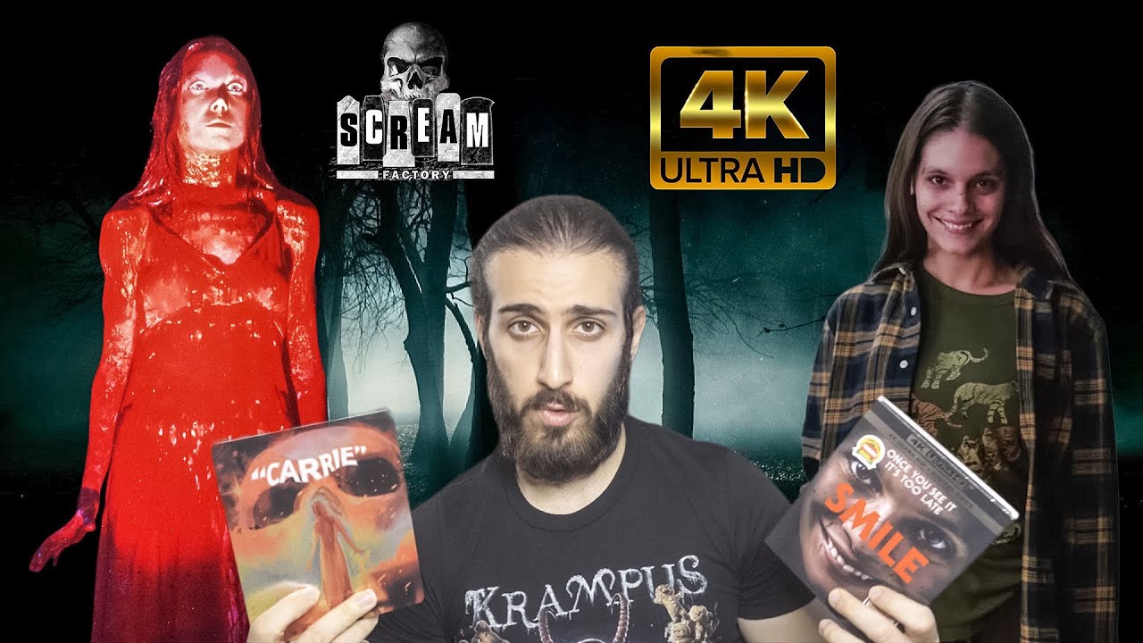 Scream Factory: Carrie (1976) 4K Steelbook & Smile 4K UHD Review - YouTube