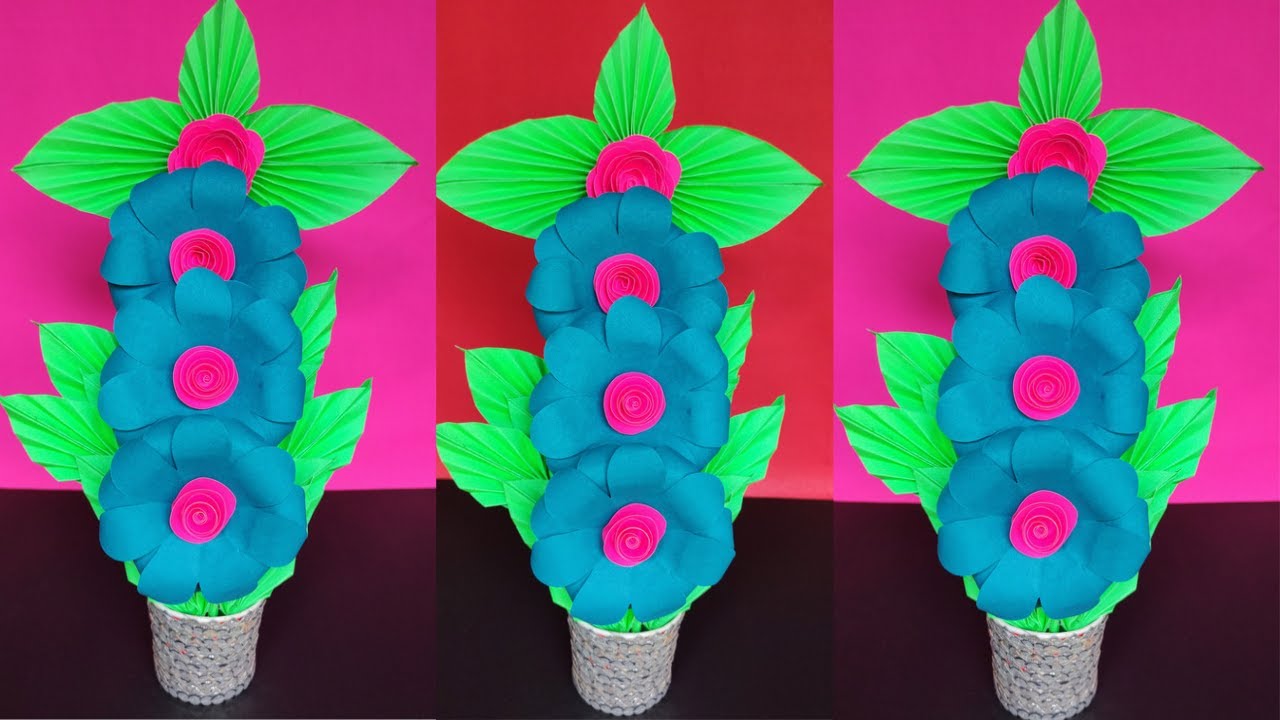 Paper Bouquet | Guldasta | Paper flower bouquet making | Paper Bouquet ...