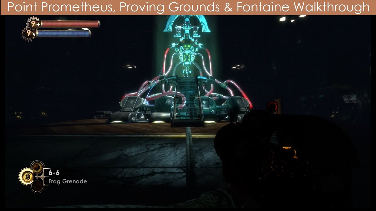 Bioshock Point Prometheus, Proving Grounds & Fontaine Walkthrough - YouTube