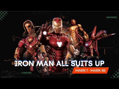 Iron Man all Suits Mark 1 to Mark 85 | Iron Armours | Iron Man Powers🔥 ...
