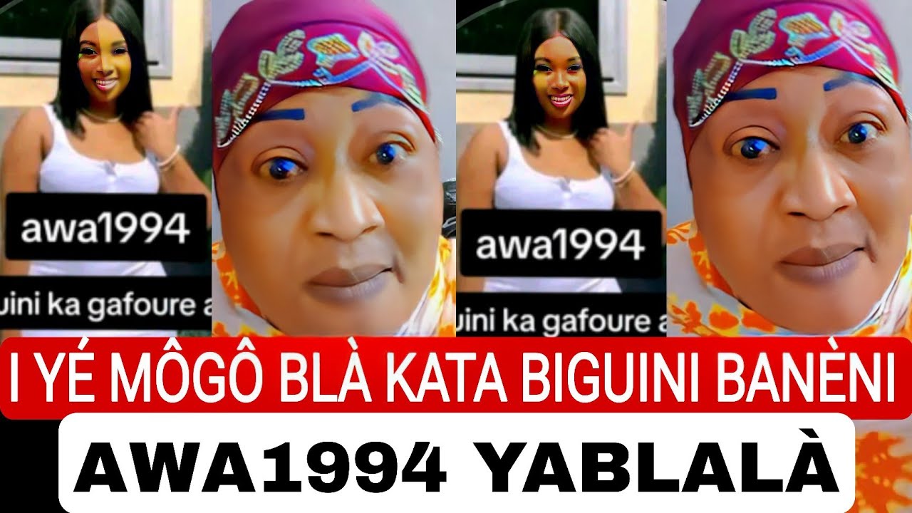 I YÉ MÔGÔ BLÀ KATA BIGUINI BANÈNI MAMAN LA JOIE AWA1994 YABLALÀ - YouTube