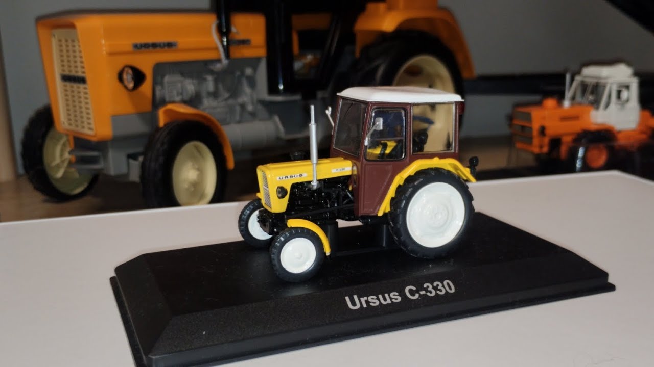 Model traktora URSUS C-330- kultowe traktory - YouTube