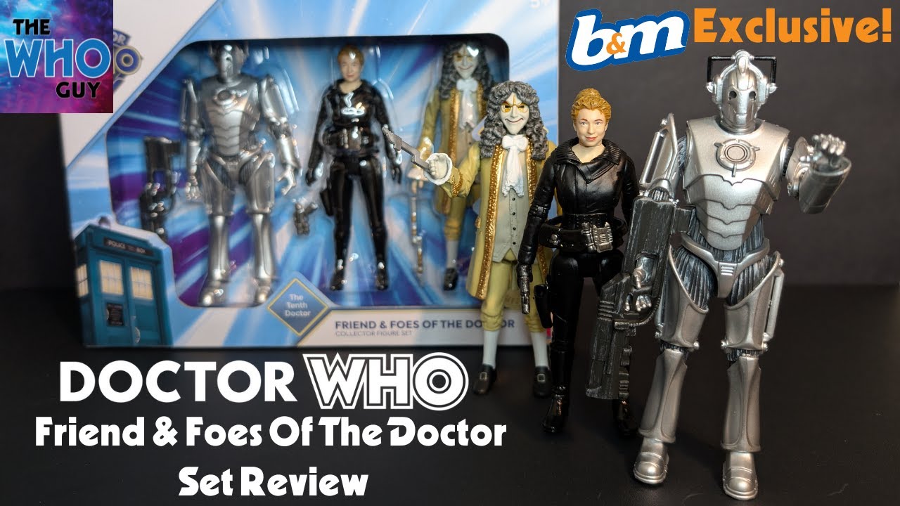 Doctor Who Friend & Foes Of The Doctor B&M Exclusive Set Review - YouTube
