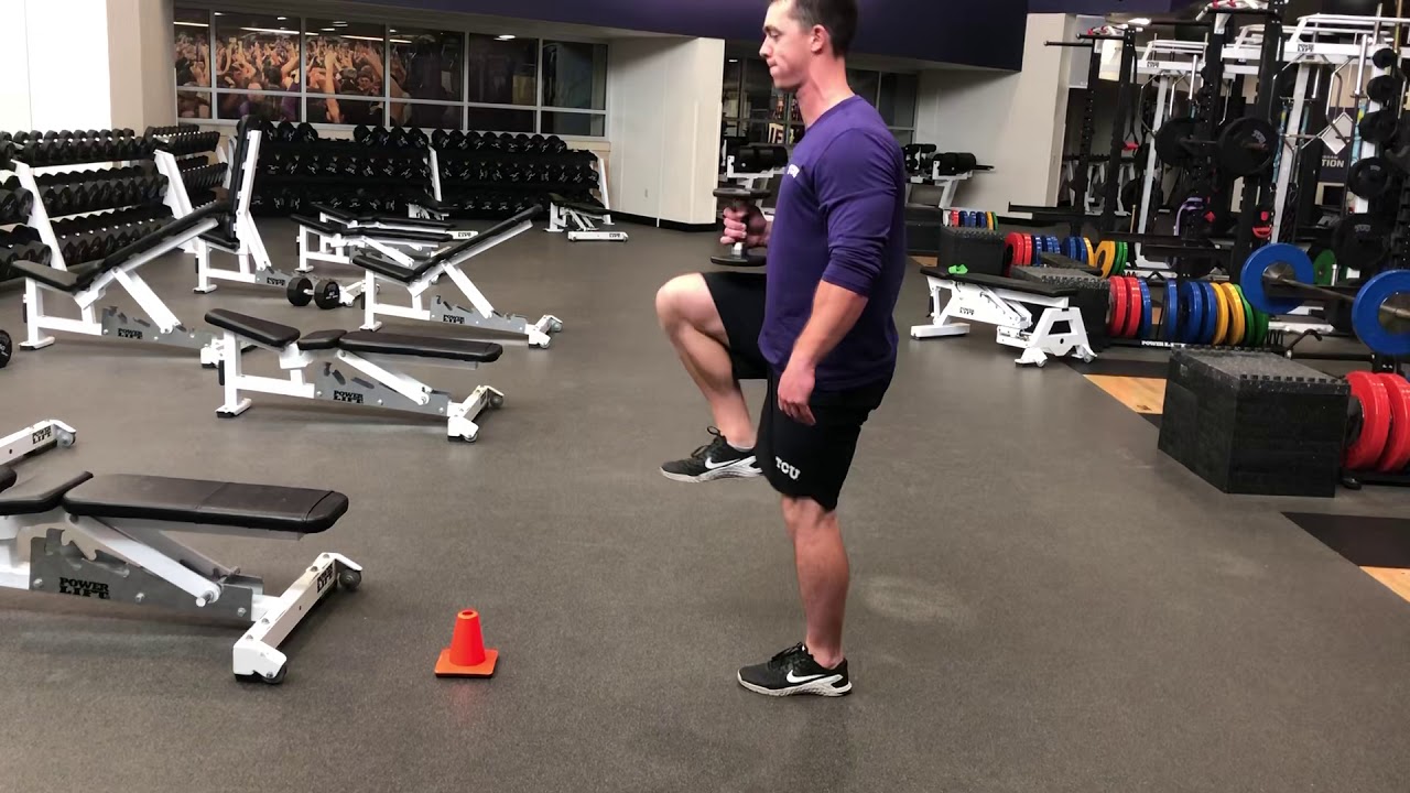 SL Squat w Reach - YouTube