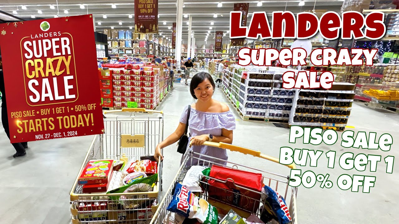 Landers Super Crazy Sale: Piso Deals, Buy 1 Get 1, and 50% Off! | With ...