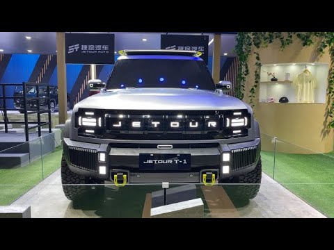 2023 CHERY Jetour T-1 FirstLook Walkaround—2022 Chengdu Motor Show—2023款奇瑞捷途T-1抢先实拍 - YouTube