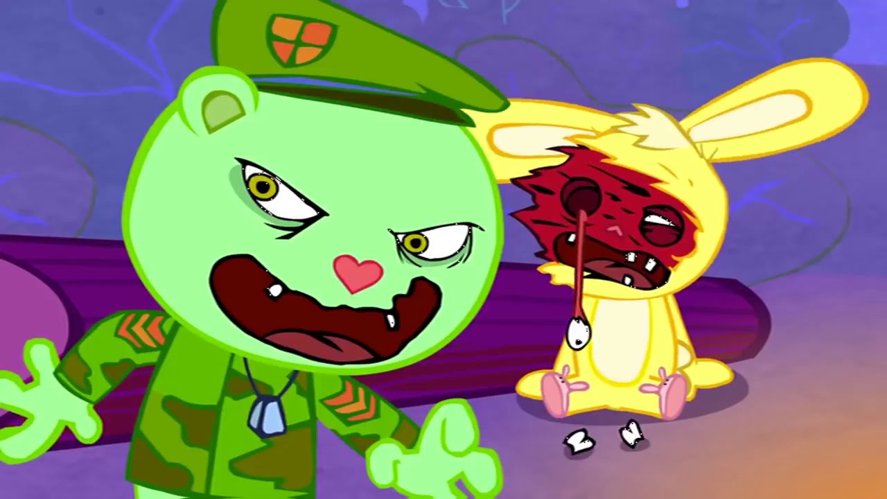 Happy Tree Friends Flippy Marathon - Счастливые Друзья Дерева Флиппи ...