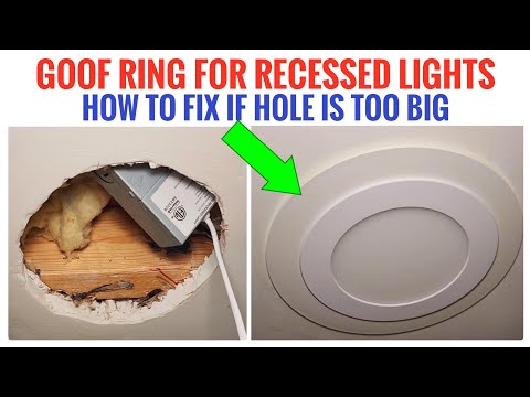 How Replace Broken Light Fixture Flange Trim