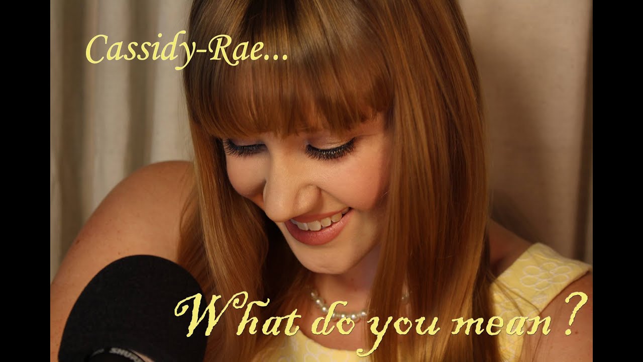 What Do You Mean - Justin Bieber Music Video by Cassidy-Rae - YouTube