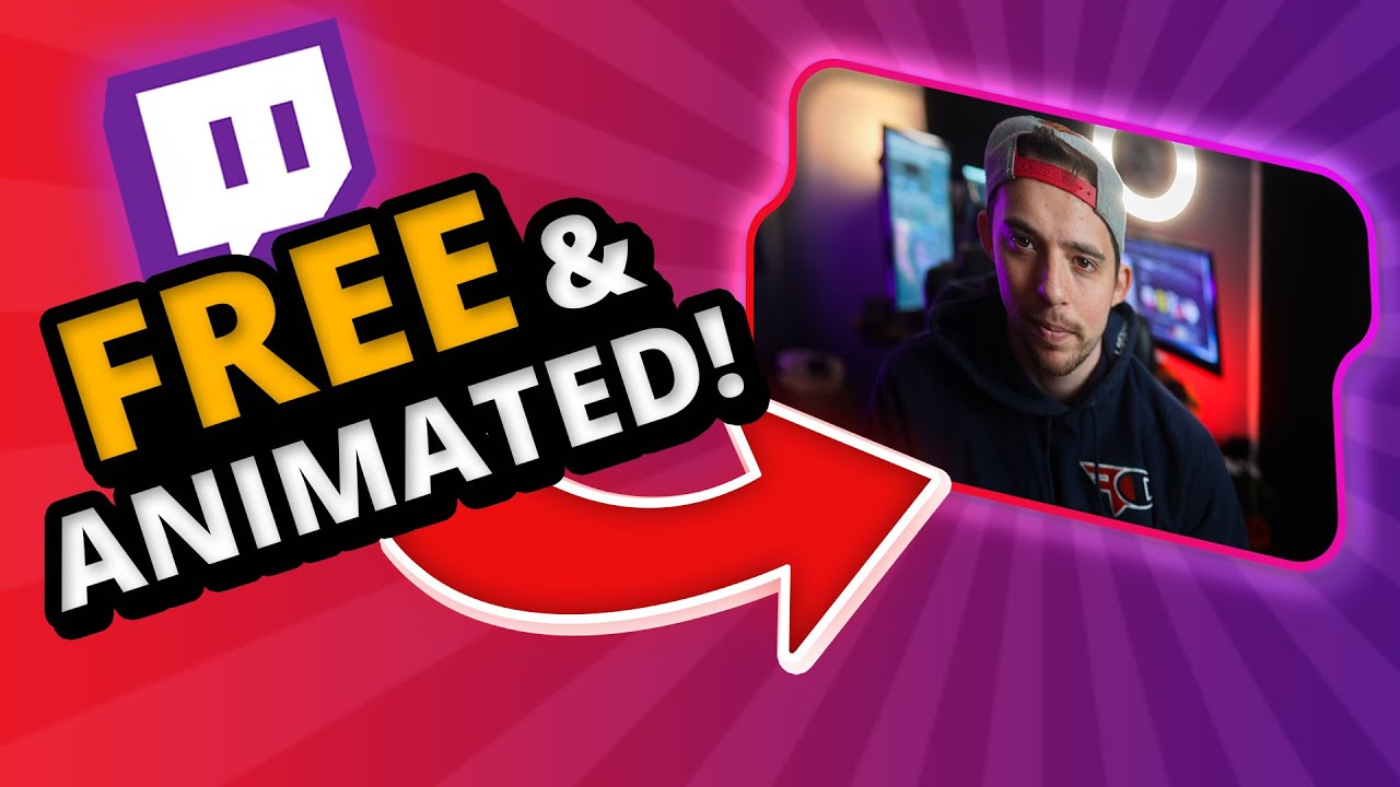 FREE Animated Webcam SHAPES & BORDERS for Streamers and YouTubers ...