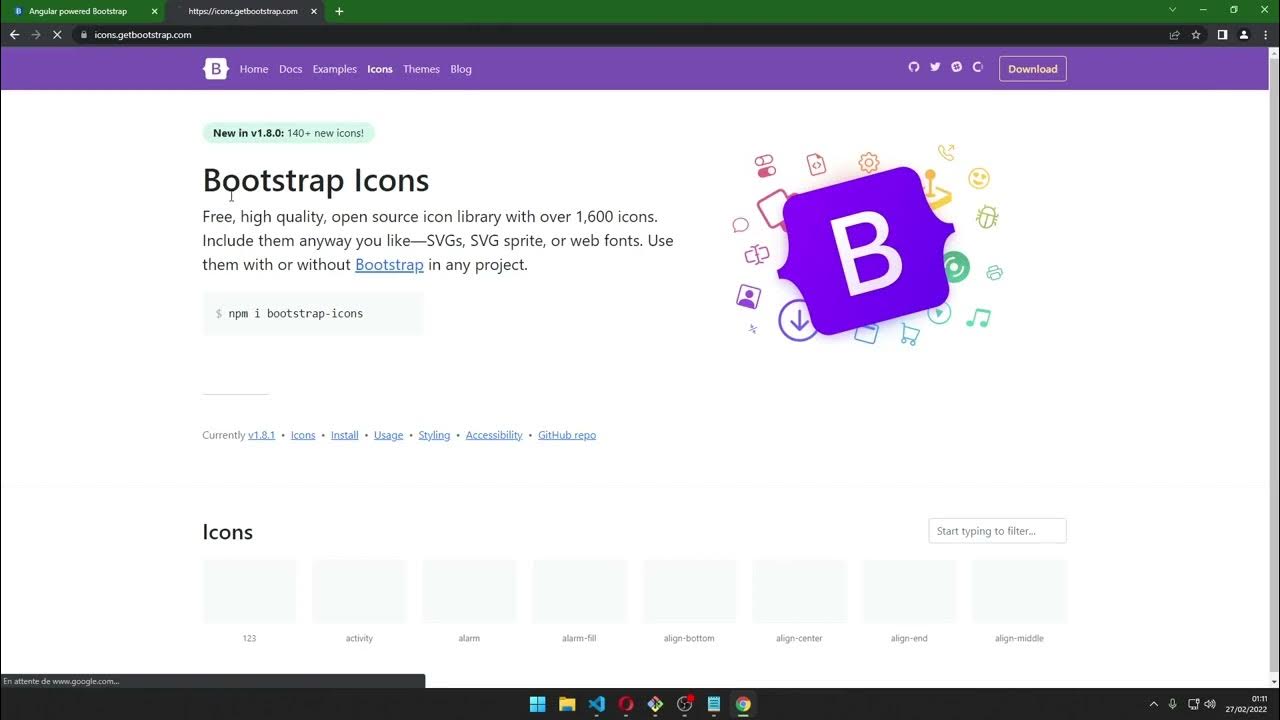 Ajouter Bootstrap à un projet Angular - YouTube