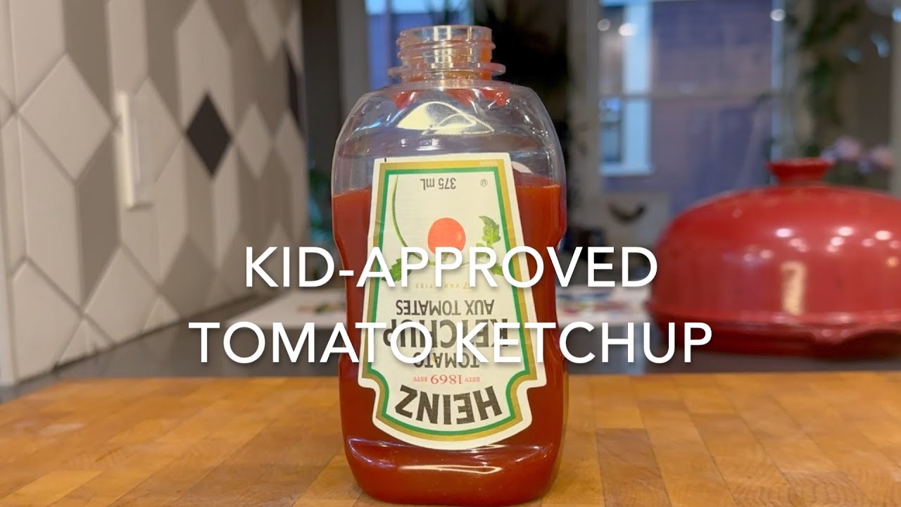 Quick and affordable homemade kid-approved ketchup - YouTube