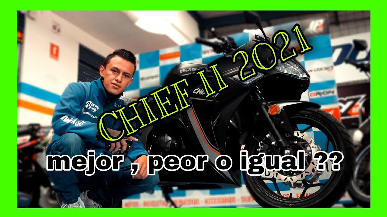 Diferencia entre la shineray CHIEF II 2020 y sineray CHIEF II 2021 ...