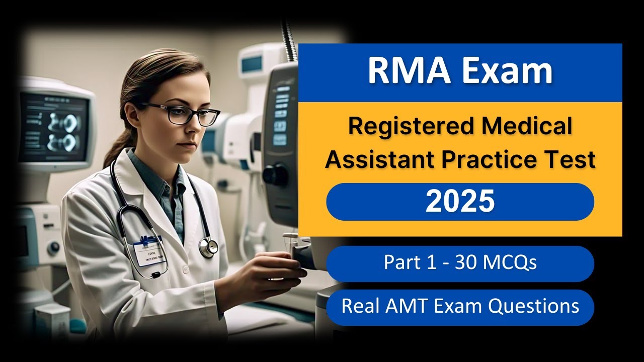 RMA Registered Medical Assistant Practice Test 2025 | Real AMT Exam ...