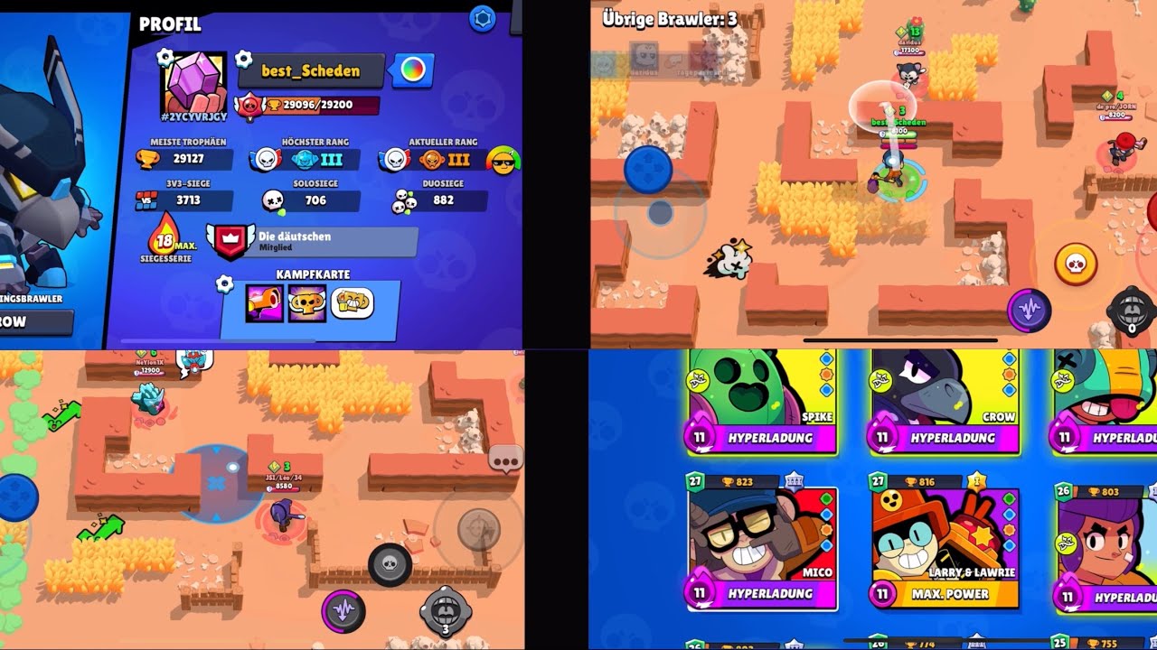 Brawl Stars Account + Mico Rank 27 Gameplay - YouTube