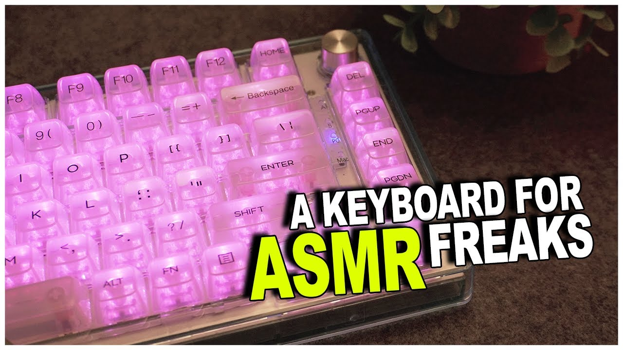 Is This Keyboard Perfect For ASMR and Aesthetic setups? - YouTube