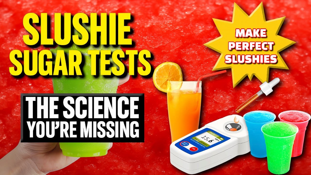 How Sugar Affects Slushie Texture & Why | Slushie Science - YouTube