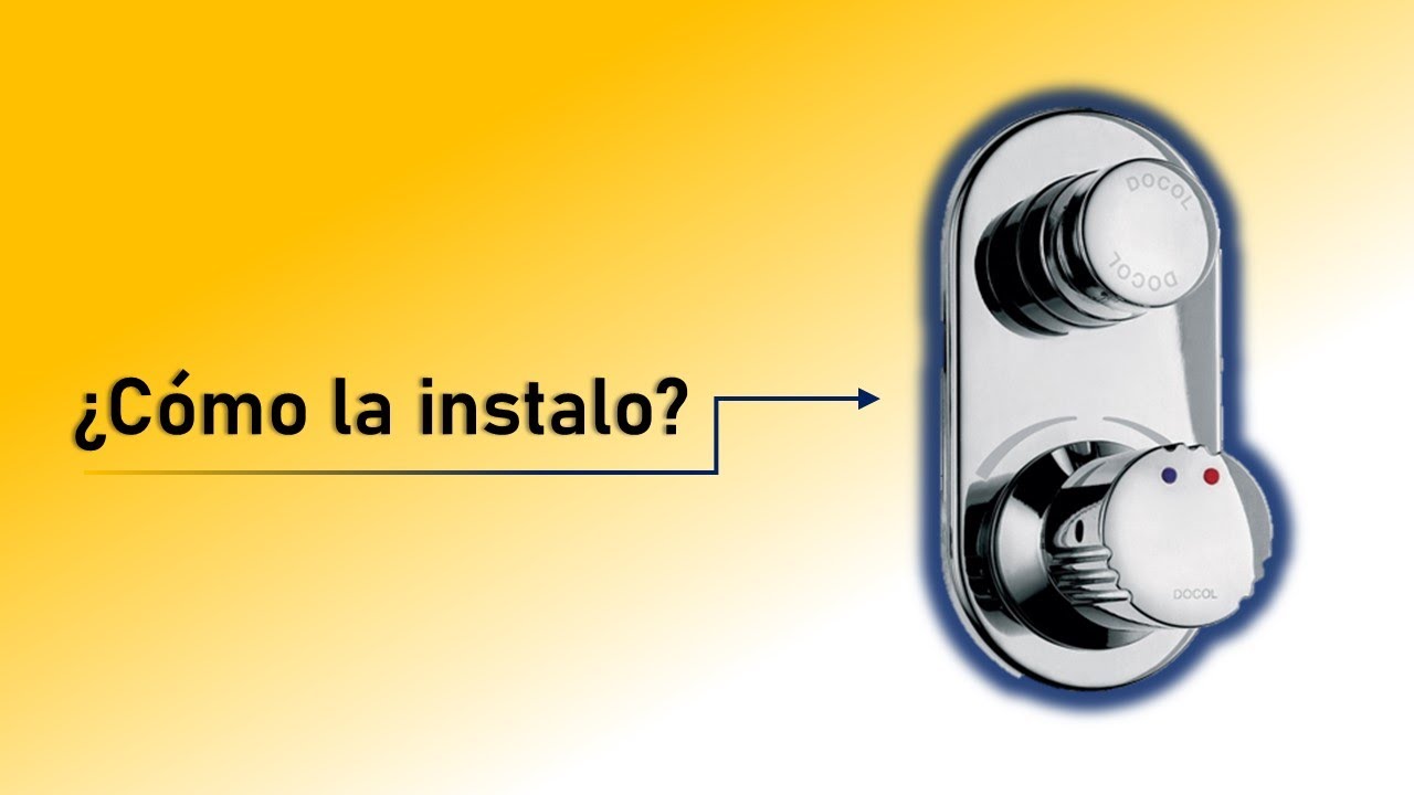 Válvula regadera DOCOL 17120106 - INSTALACIÓN - YouTube