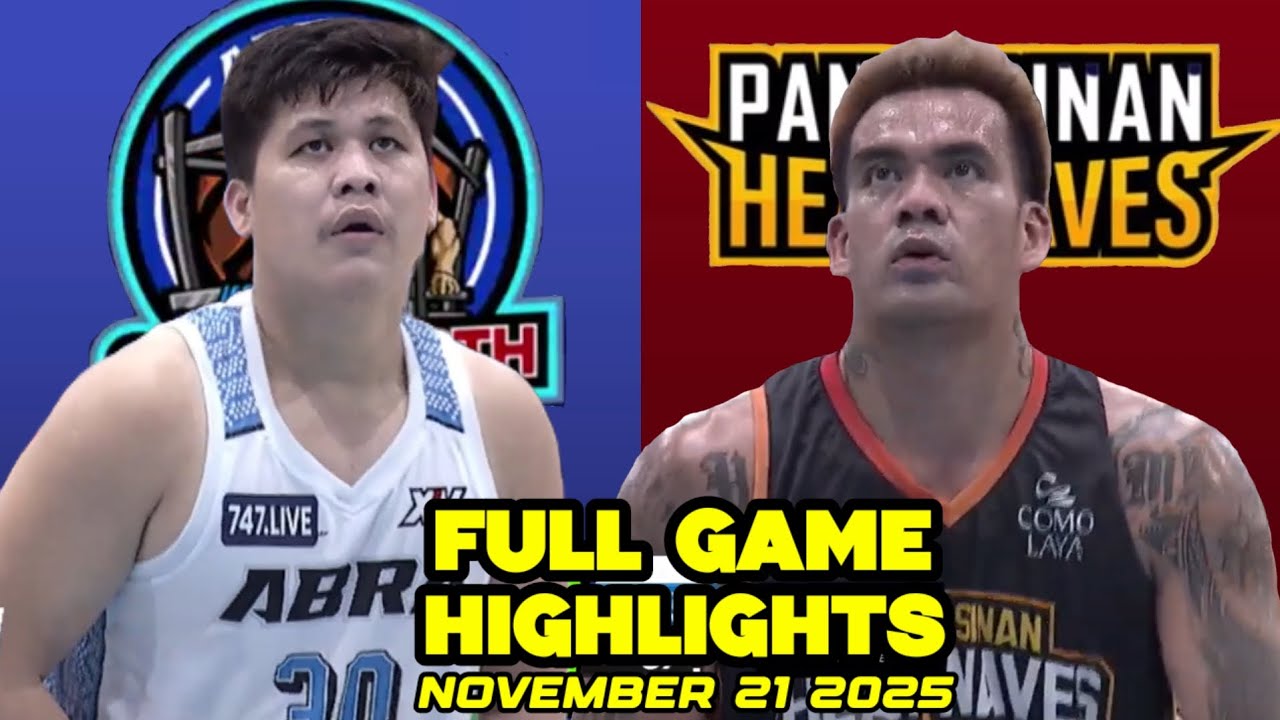 MPBL2025 FINALS | ABRA VS PANGASINAN FULL GAME HIGHLIGHTS | NOVEMBER 21 ...