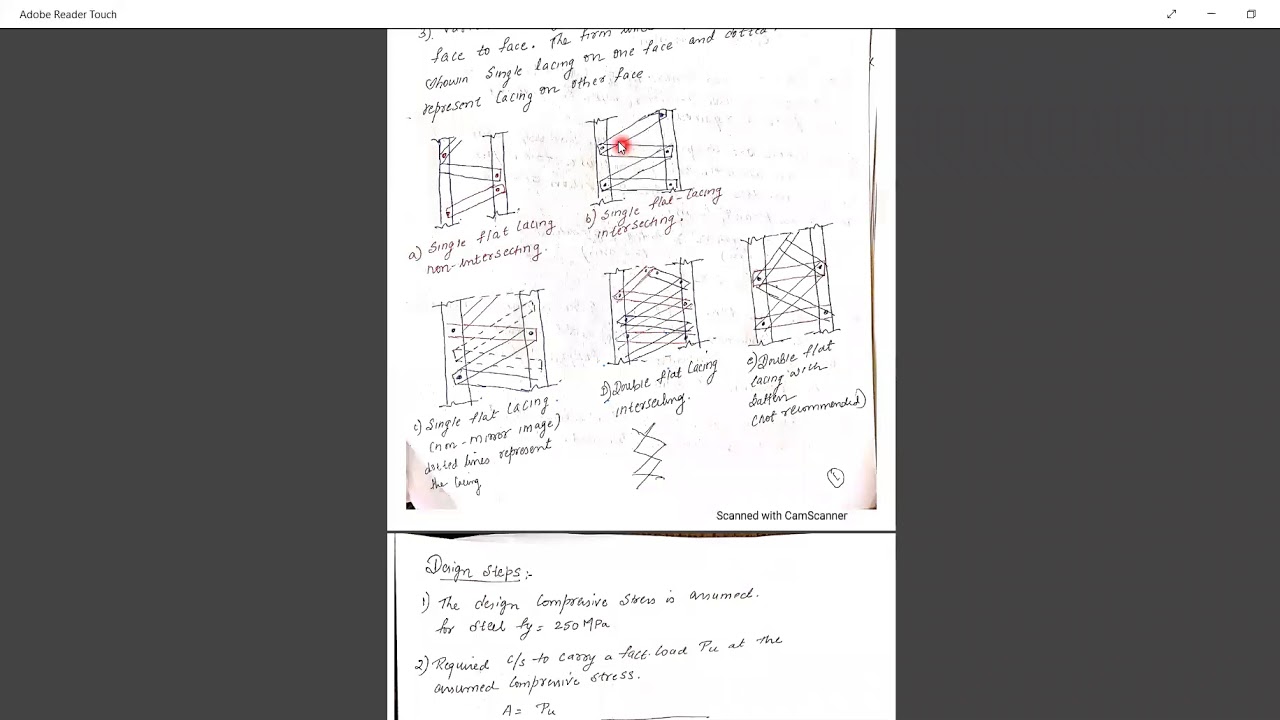 Design of Laced and Battens system - Compression Members - YouTube