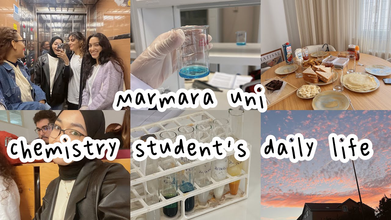 【#vlog18 】chemistry student's daily life｜Lab🧪, Marmara University 🏫 ...