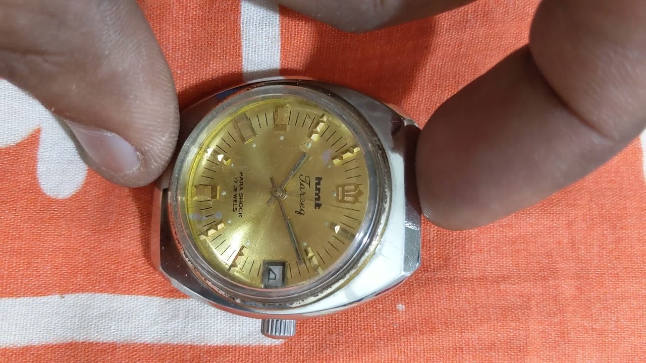 Hmt Tareeq rare dial watch with date calendar @ 700. only shipping Free ...