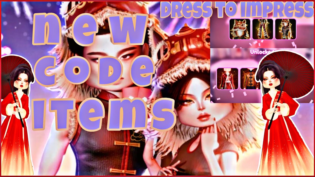 Dress to impress lunar New Year’s update is here 2 new code items ...