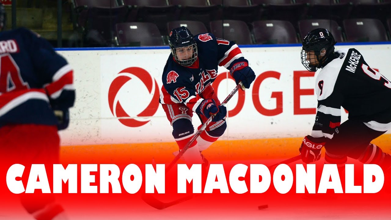 Cameron MacDonald | Yale Hockey Academy - YouTube