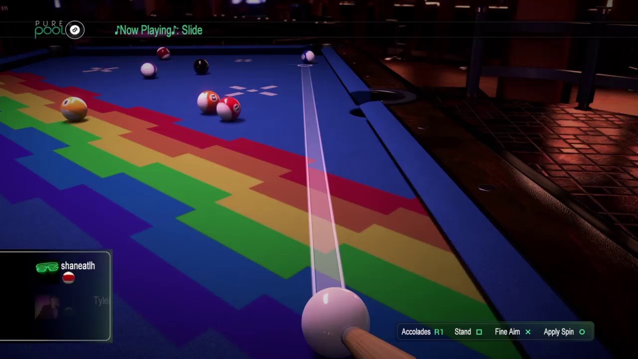 PURE POOL GAMEPLAY PS4 DIGITAL POOL GAME BILLIARDS - YouTube