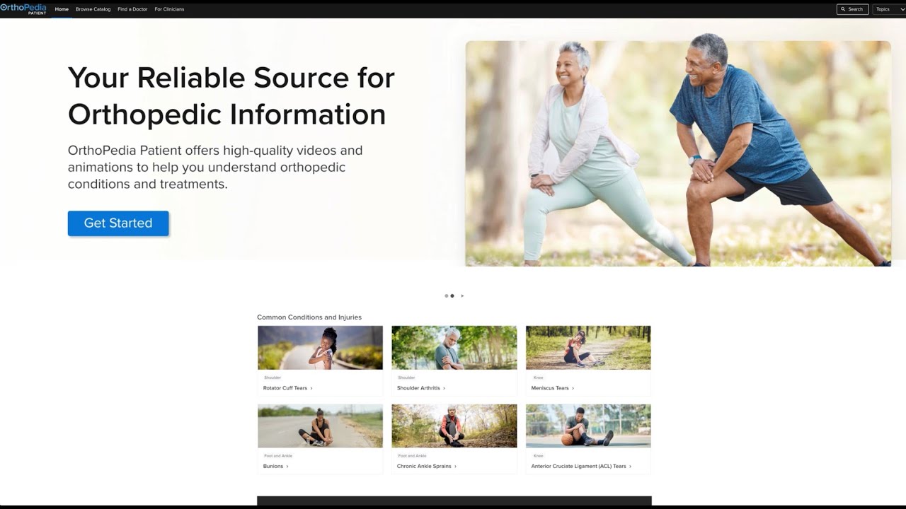 OrthoPedia Patient - YouTube