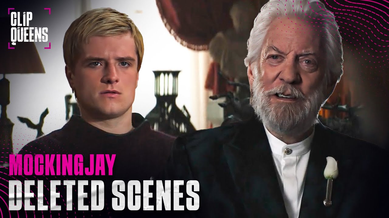 Peeta and Snow Deleted Scene | The Hunger Games: Mockingjay Part 1 ...