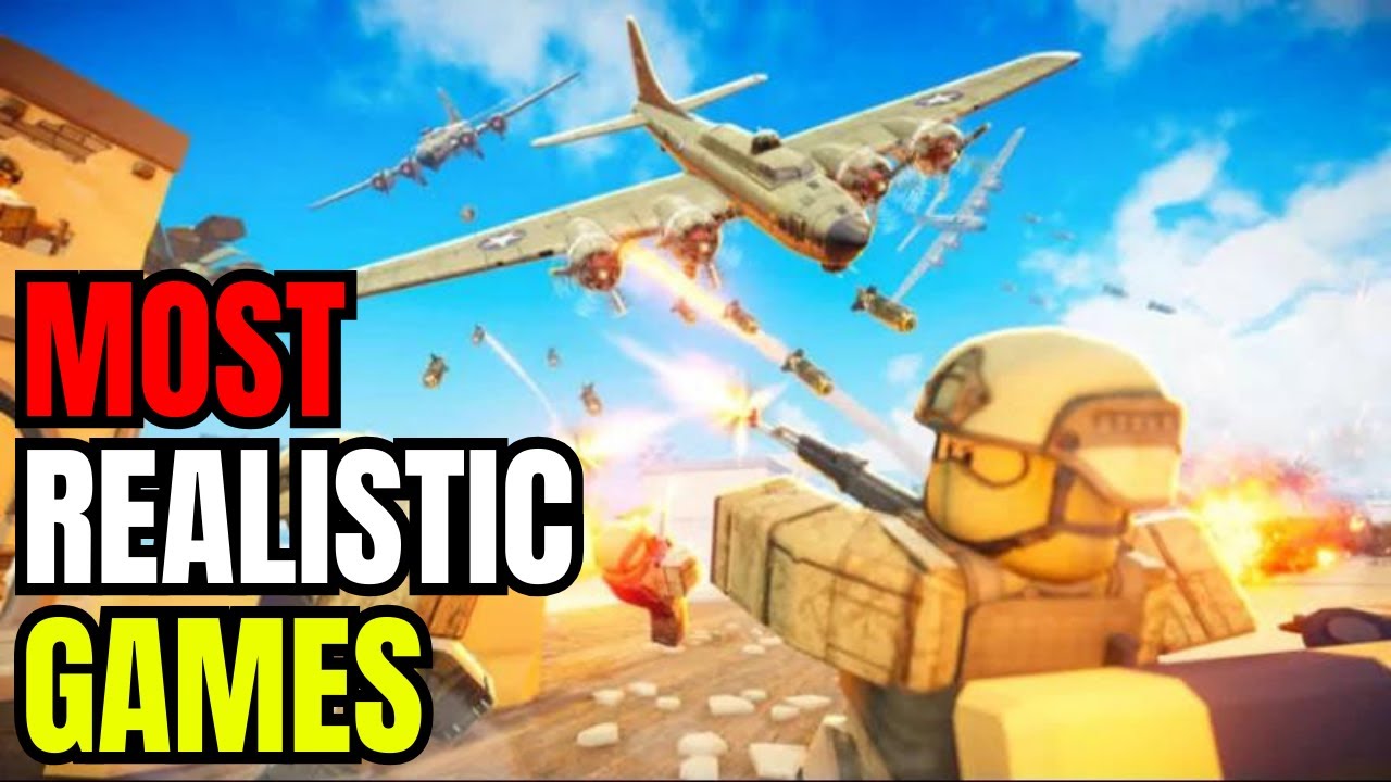 Top 5 most REALISTIC roblox games (UPDATED 2024 RELEASES) - YouTube