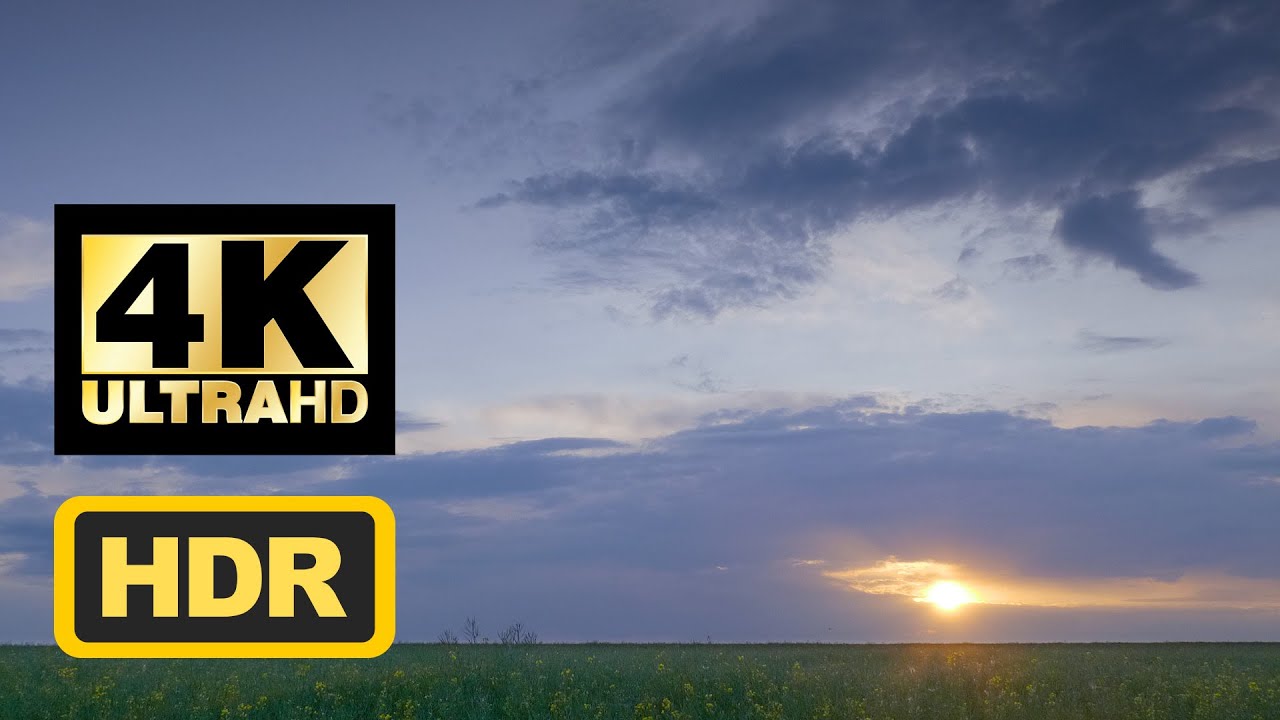 Expansive Horizons: Majestic Sunset Over a Vast Cloudy Sky | 4K UHD ...