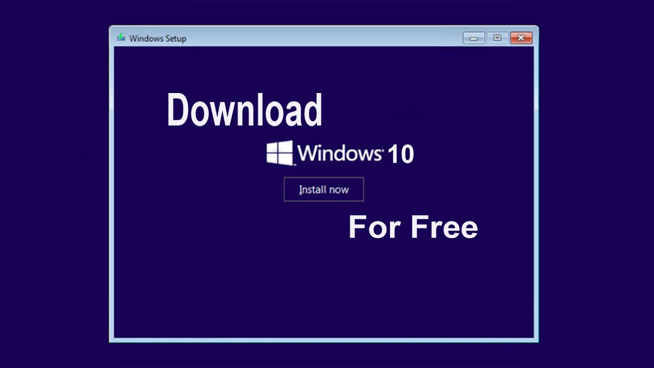 How to download windows 10 for free - YouTube