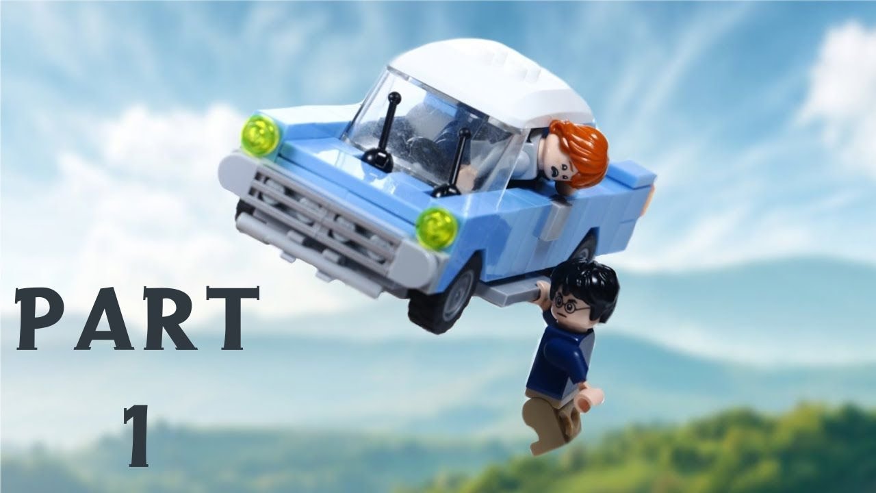 LEGO Harry Potter - Flying Car Rescue! 🚗 Saving Harry | Chamber of ...