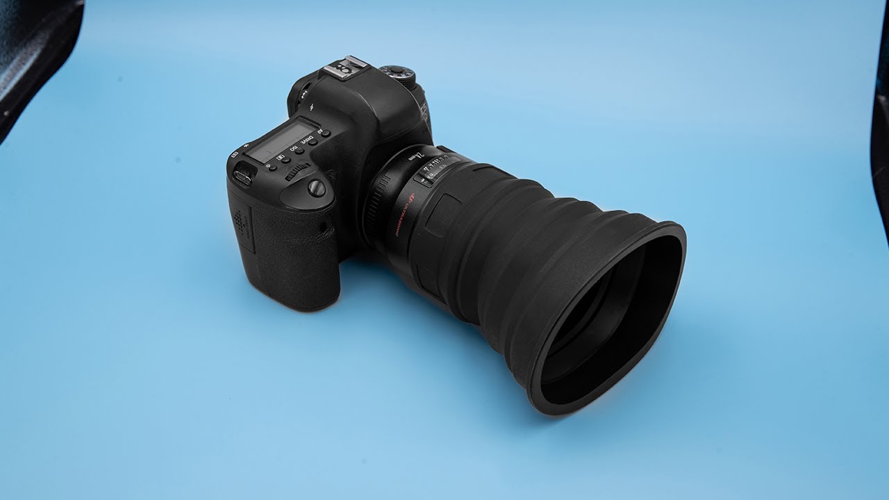 Universal Lens Hood - The Only Hood for Every Camera Lens - YouTube