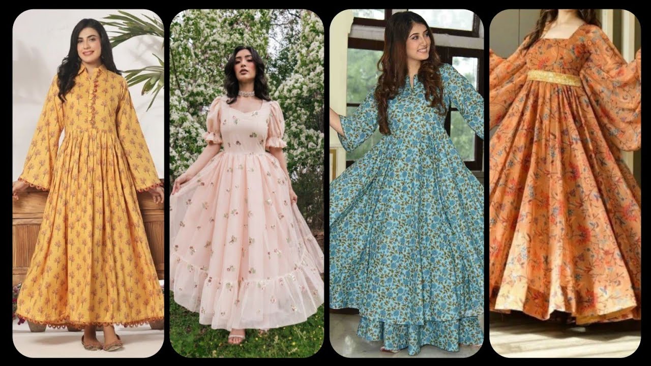 Latest Printed Frock Designs 2025 /Frock Designs / Frock Ke Design ...