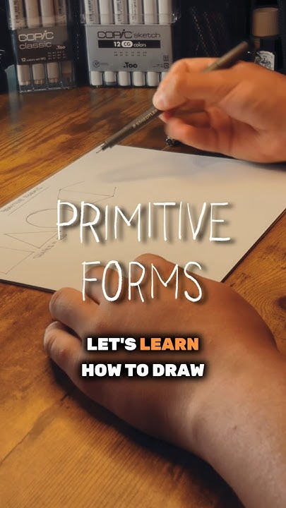 Primitive Forms Explained 🔥 🏼 #howtodraw #art #arttips #sketching #perspective #form #ink - YouTube