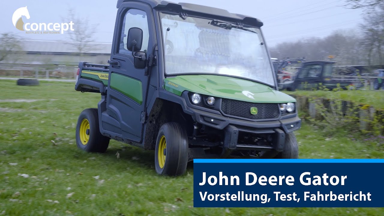 John Deere Gator im Concept Test | 865M Praxisbericht und Vorstellung ...