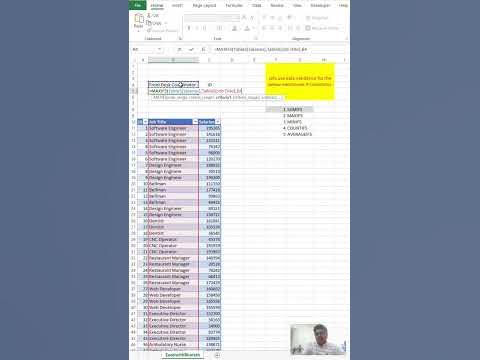 Excel | Maxifs calculations in less than 60 seconds | Excel Minute | Excelwithbharath - YouTube